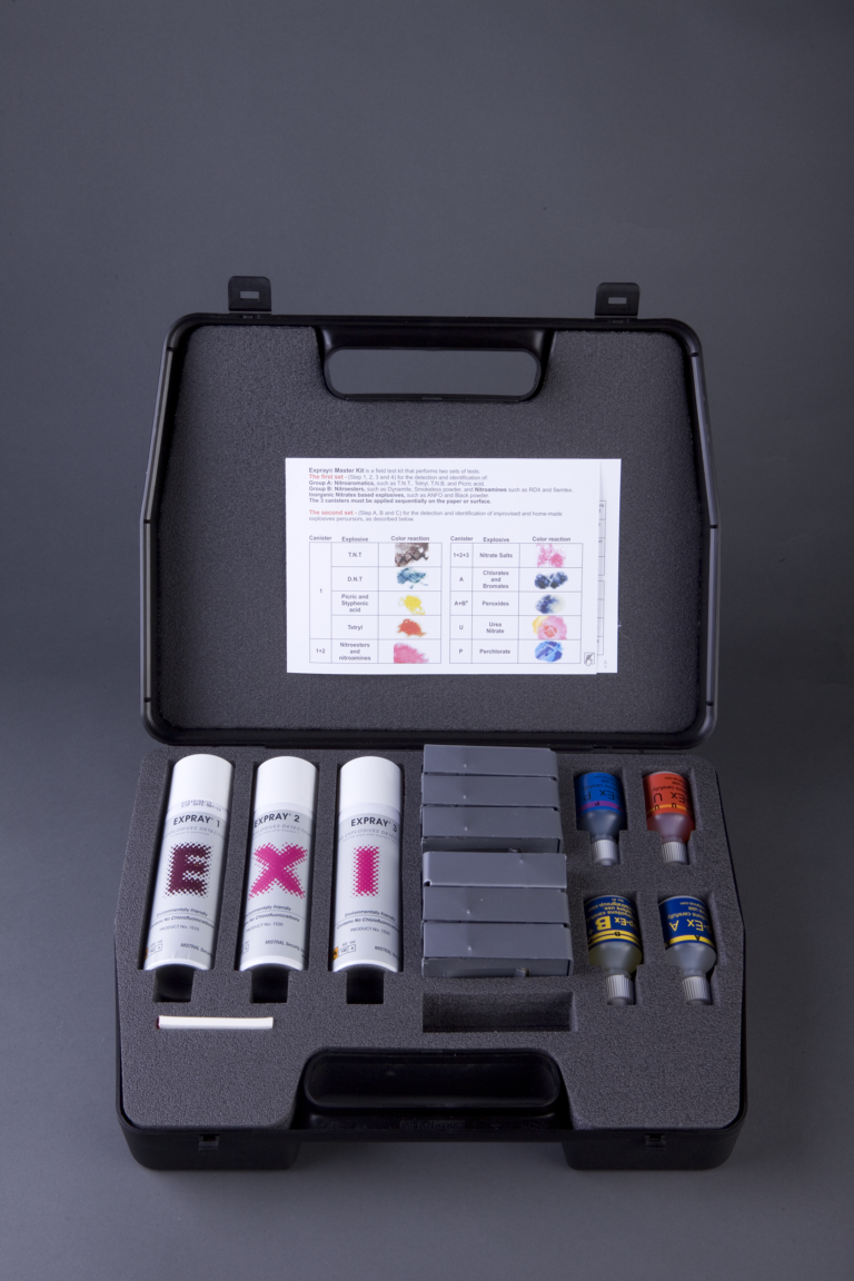 MISTRAL Expray Explosive Detection available in Australia from BDTC